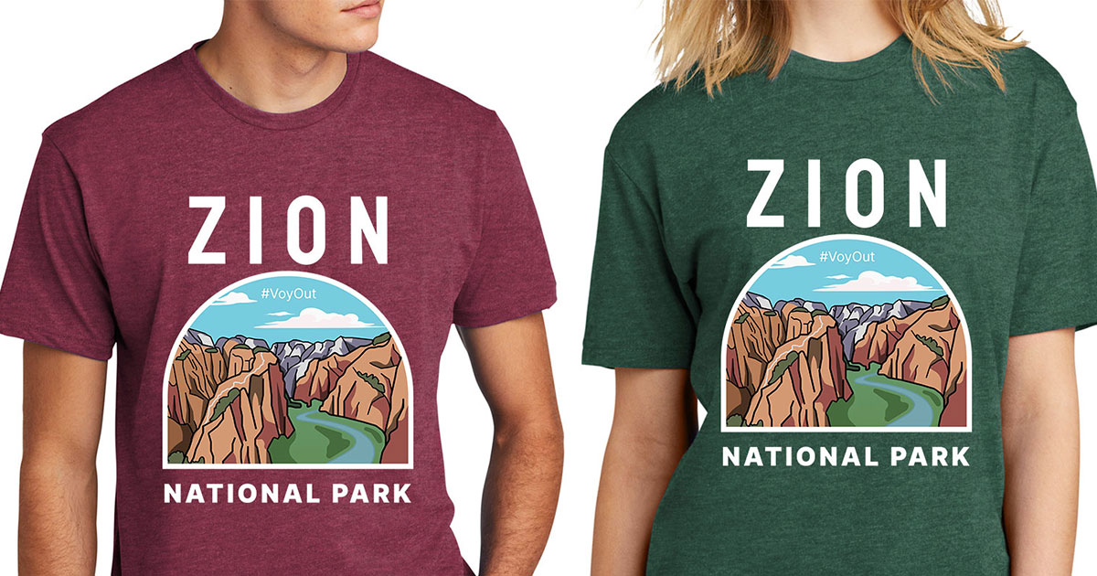 Zion National Park Shirt | Angel's Landing view | Unisex shirt