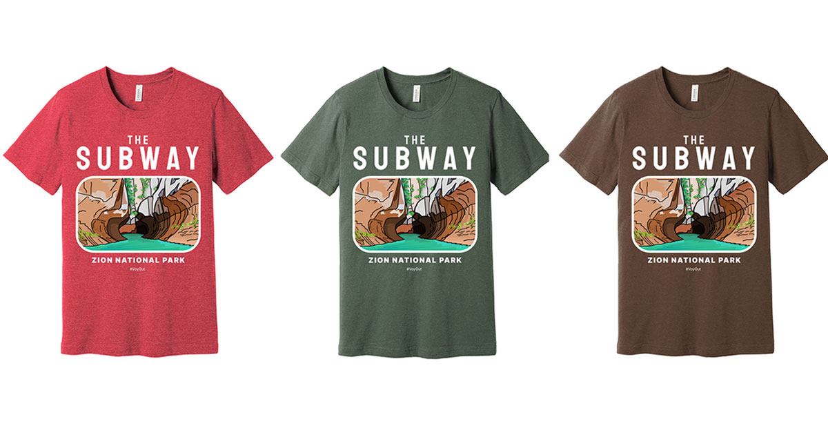 The Subway Zion shirt | Zion National Park shirt | Voy Out