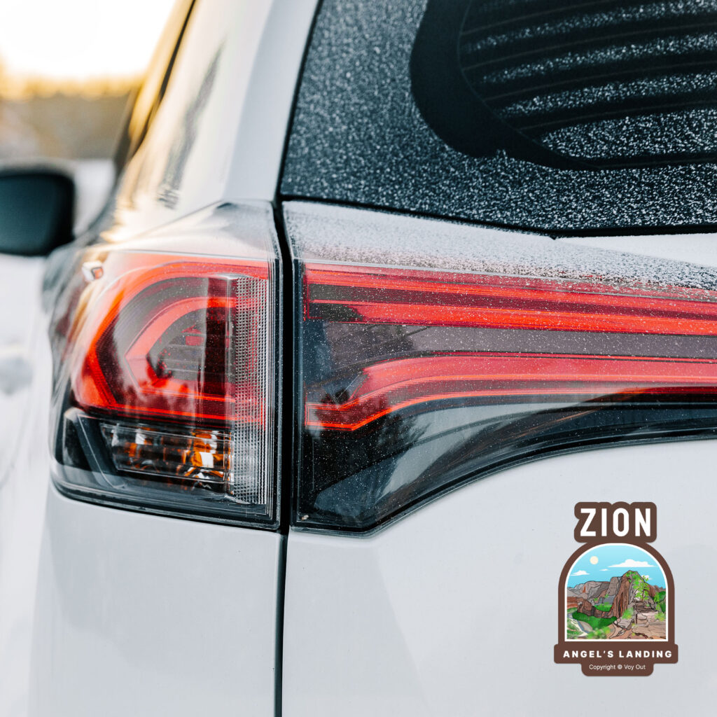 Angels Landing Sticker | Voy Out