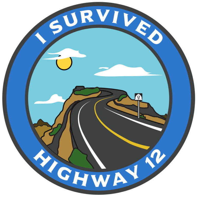 Highway 12 Scenic Byway Sticker | Voy Out
