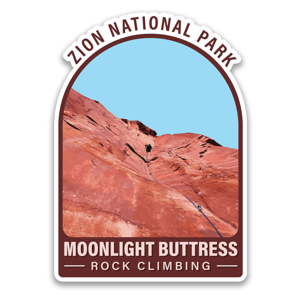 Moonlight Buttress Sticker - Voy Out